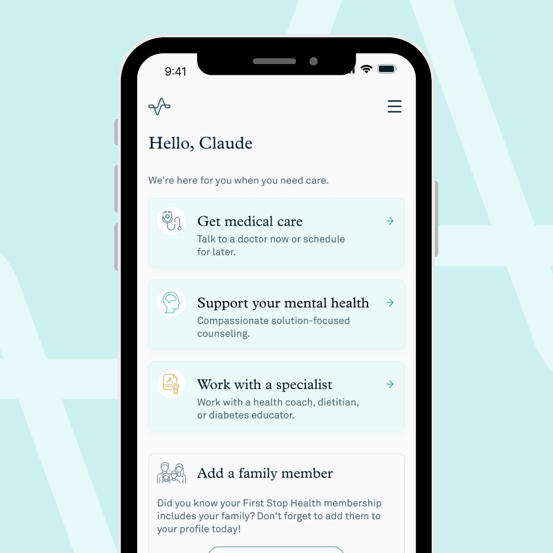 First Stop Health | Virtual Care